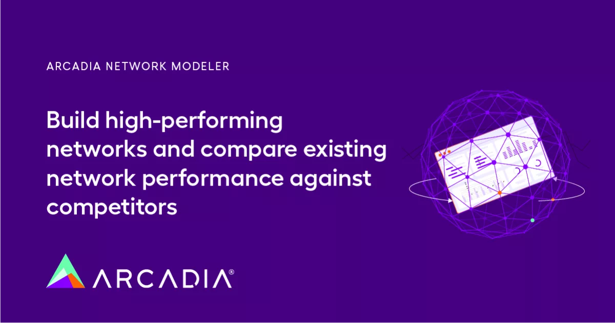 Healthcare network analytics | Arcadia Network Modeler