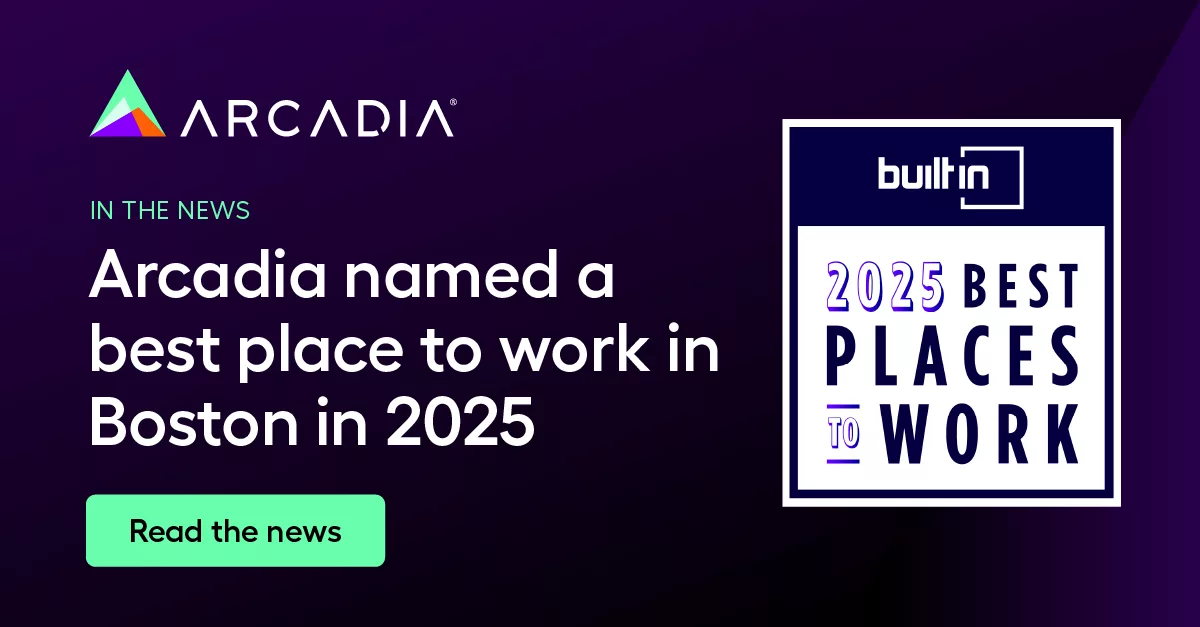 Arcadia named a best place to work in Boston in 2025