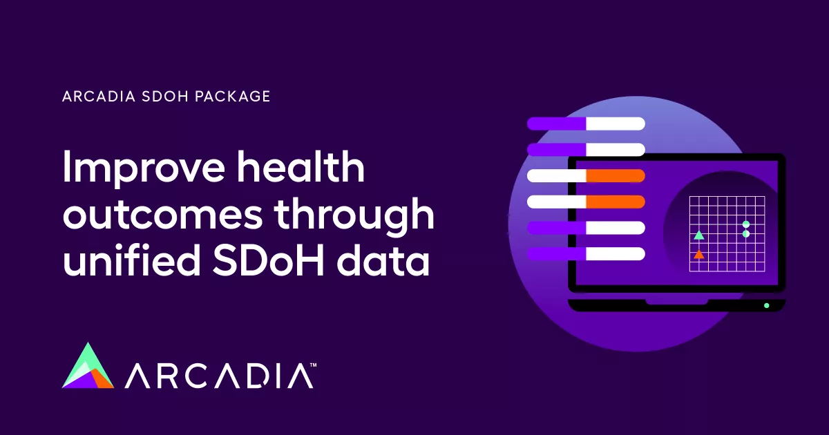 Improve health outcomes with social determinants of health (SDoH) data